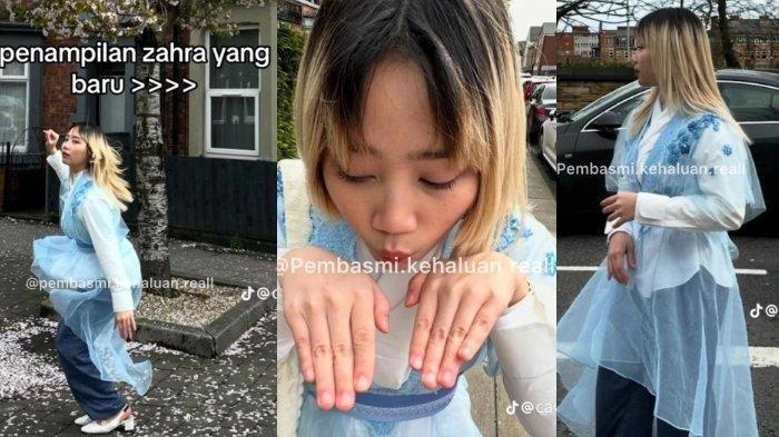 Rambut Pirang, Inilah Penampakan Pertama Zara Putri Ridwan Kamil usai Umumkan Lepas Hijab ...