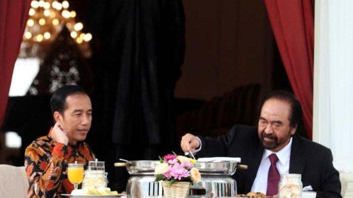 Isi Pembicaraan Jokowi dan Surya Paloh Usai Mohon Menghadap, Sahroni Langsung Beri Penjelasan ...