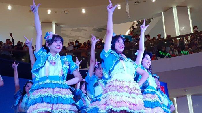 10 Anniversary Tour, JKT 48 Hibur Penggemar di The Park Mall Solo - TribunnewsWiki.com