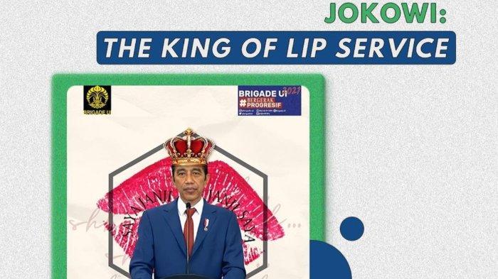 Viral Sebutan Jokowi: The King of Lip Service, Kampus Langsung Panggil ...