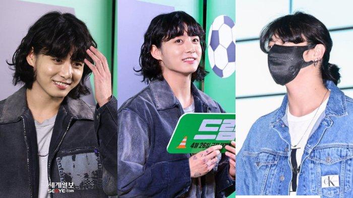 Kumpulan Gaya Rambut Jungkook BTS yang Viral, Model Pria Modis hingga ...