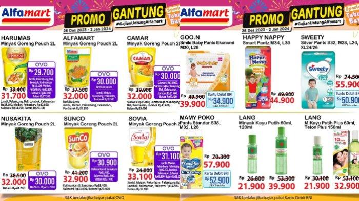 KATALOG Promo JSM Alfamart 29-31 Desember 2023: Minyak Goreng 2L Rp 29. ...