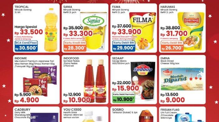 KATALOG Promo JSM Indomaret 1-3 Desember 2023: Minyak Goreng Murah 2L Bayar Pakai BNI Cuma Rp28 ...
