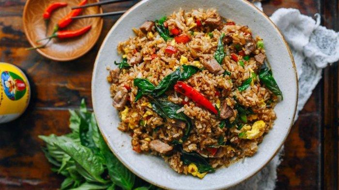Khao Pad (Nasi Goreng Thailand) - TribunnewsWiki.com