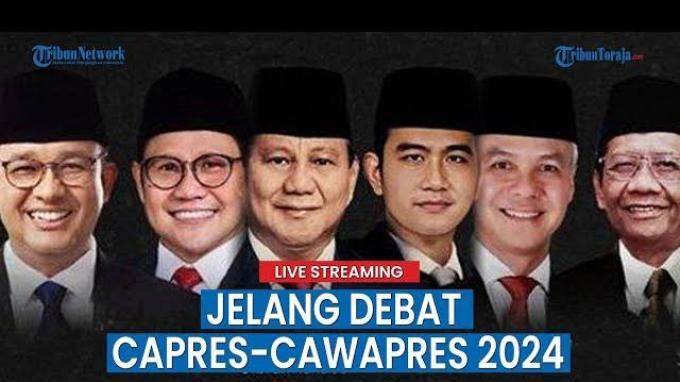 LINK Live Streaming Debat Capres Ketiga, Anies vs Prabowo vs Ganjar, Hari Ini Pukul 19.00 WIB ...