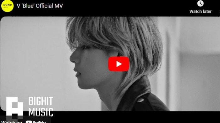 Lagu V BTS - 'Blue' - TribunnewsWiki.com