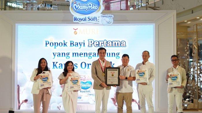 Mamy Poko Royal Soft Raih Rekor MURI, Popok Bayi Pertama Mengandung ...