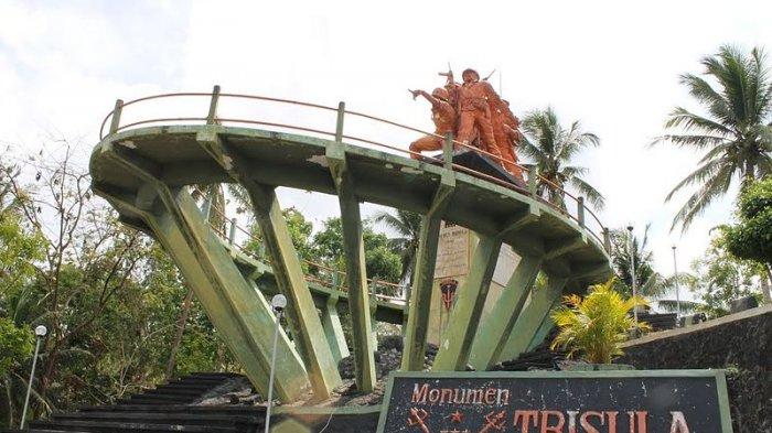 Monumen Tugu Trisula Blitar - TribunnewsWiki.com
