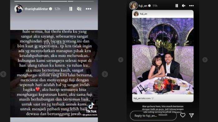 Putus dari Fuji, Thariq Halilintar Beri Penjelasan Agar Tak Sudutkan Pihak Manapun ...