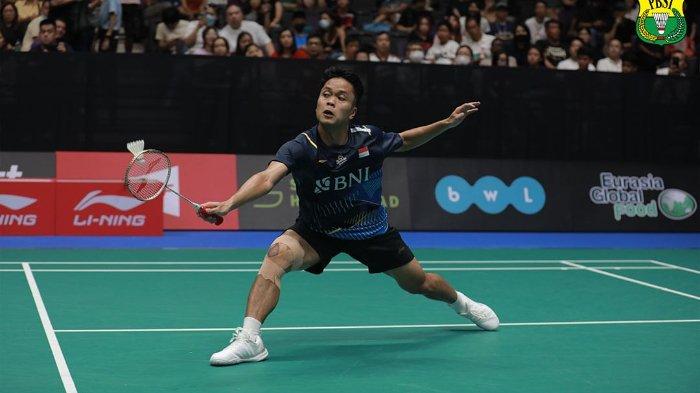 Potensi Kemenangan Anthony Sinisuka Ginting vs Antonsen di Final Singapore Open 2023 ...