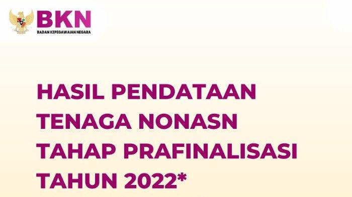 Akses pengumuman-nonasn.bkn.go.id untuk Cek Pengumuman Pendataan Non ASN - TribunnewsWiki.com