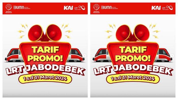 Promo LRT Jabodebek Promo, Tarif Jarak Dekat Cuma Rp 3.000, Berlaku hingga 31 Maret 2024 ...