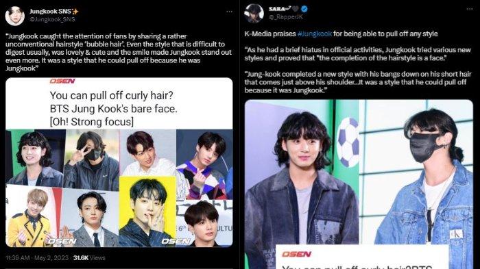 Dianugerahi Wajah Tampan, Jungkook BTS Sukses jadi Trendsetter yang ...