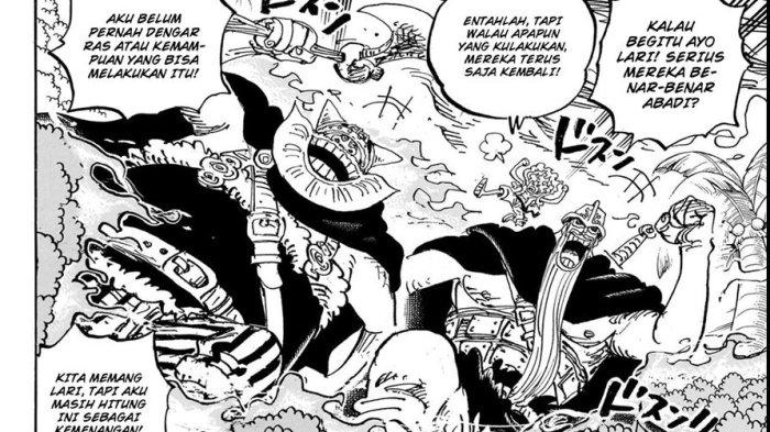 Ringkasan One Piece Chapter 1111: Permintaan Maaf Iron Giant ke Joy Boy, Senjata Kuno Ada di ...