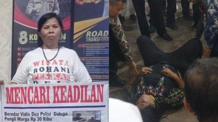 Mengapa Roida Tampubolon Nekat Siramkan Air & Lemparkan Sandal ke Arah Jokowi? - TribunnewsWiki.com