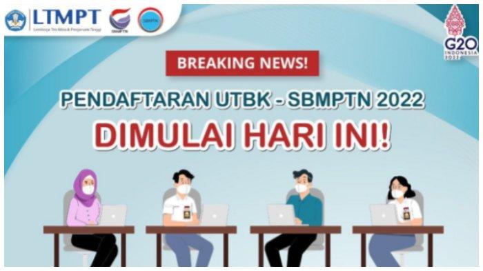 Tata Cara Pendaftaran dan Jadwal UTBK SBMPTN 2022, Simak Juga Syaratnya - TribunnewsWiki.com