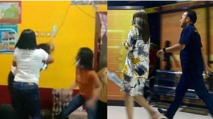 VIRAL Pelakor vs Pelakor di Lampung, Baku Hantam Rebutan Suami Orang saat di Kafe Karena Cemburu ...