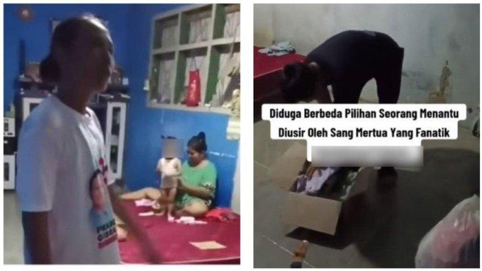 Viral Mertua Usir Menantu Gara-gara Beda Pilihan Capres, Istrinya Cuek Cuma Diam Saja ...