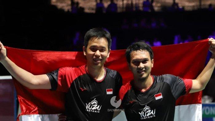 Balaskan Kekalahan Kevin/Marcus, Ahsan/Hendra Akhirnya Juara di BWF World Tour Finals 2019 ...