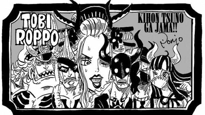 BOCORAN One Piece 998: Wujud Hewan Purba Para Anggota Tobi Roppo Sudah ...