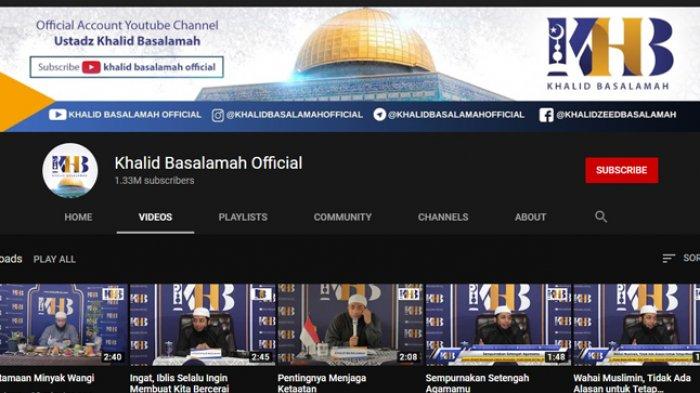 Ustaz Khalid Basalamah - TribunnewsWiki.com