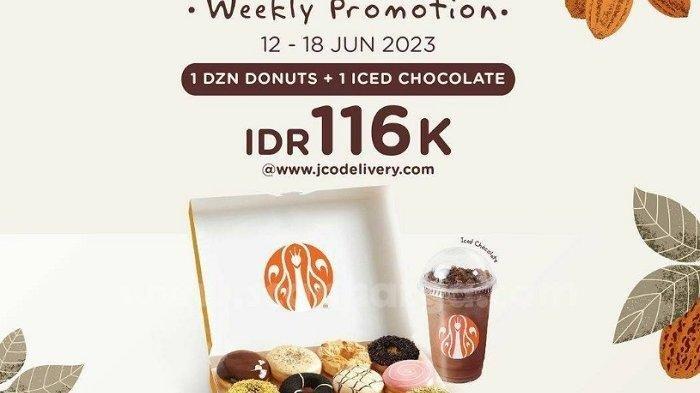 Promo JCO 15 Juni 2023, Dapatkan Buy 1 Get 1 Minuman hanya Dengan Rp40 ...