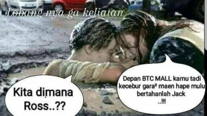 Warganet Kritik Jalanan Rusak dengan Meme Titanic, Walkot Bekasi ...