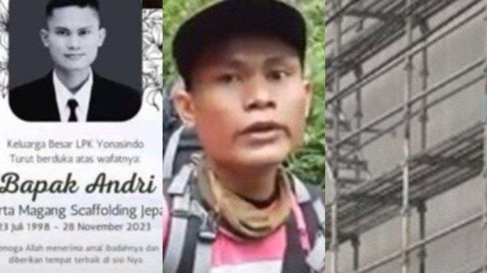 SOSOK Andri Syahputra, TKI Tewas Jatuh dari Ketinggian 12 Meter Saat Magang dan Masuk Berita ...