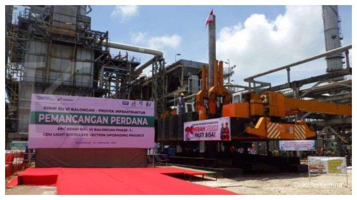 Kilang Pertamina Refinery Unit (RU) VI Balongan - TribunnewsWiki.com