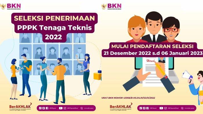Jadwal dan Cara Mendaftar Seleksi PPPK Tenaga Teknis 2022 - TribunnewsWiki.com