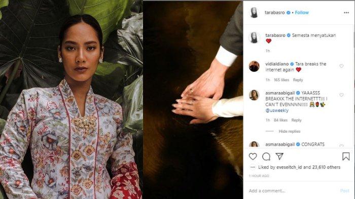 Kejutkan Publik dengan Unggah Foto Memakai Cincin, Tara Basro Diduga ...