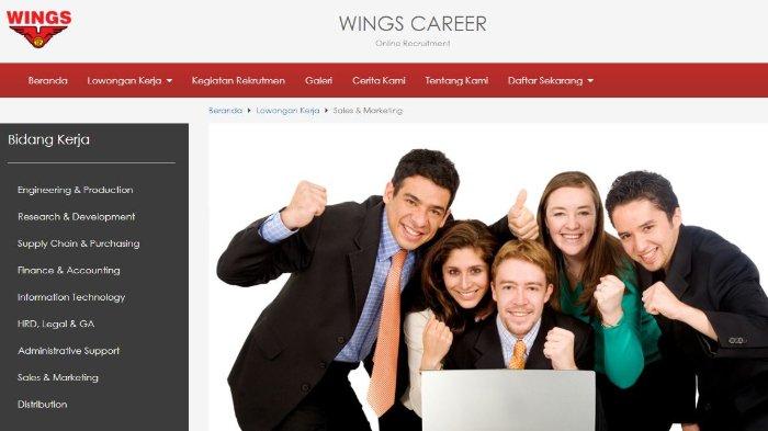 Lowongan Kerja Wings Group, Buka untuk Lulusan SMA/SMk hingga S1, Simak ...