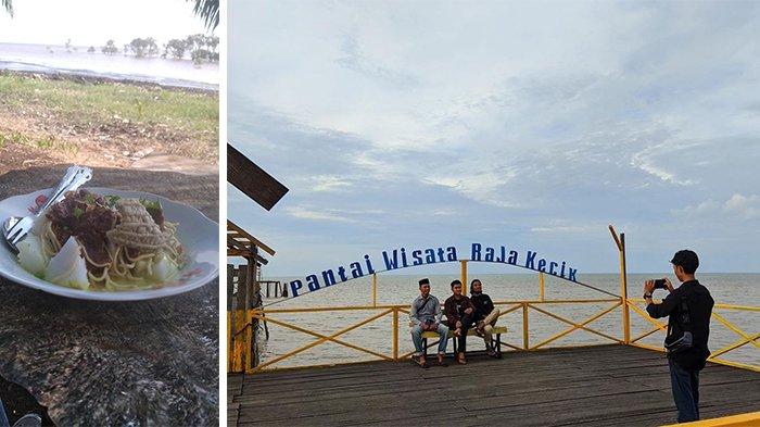 Nikmatnya Sarapan Lontong Bengkalis di Tepi Pantai Raja Kecik ...