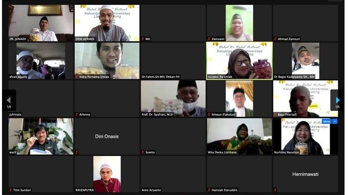 Tetap Jaga Silaturahmi, Unilak Gelar Lebaran Virtual - TribunPekanbaru ...