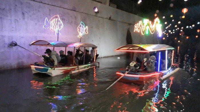 Meriahkan Imlek, 3 Perahu Wisata Kali Pepe Mulai Beroperasi di Solo - TribunSolo Travel