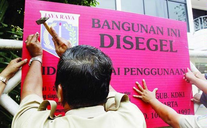 Bangunan Disegel Tetap Dibangun - Wartakotalive.com