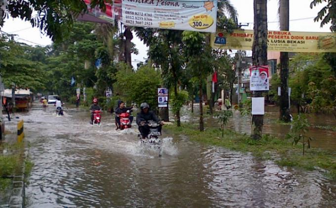 Inilah BeberapaTitik Genangan di Jakarta - Wartakotalive.com