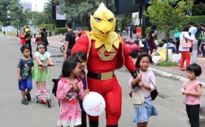 Gerindra Luncurkan Maskot Mas Garuda - Wartakotalive.com
