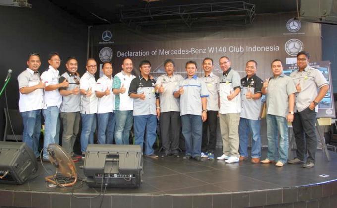 Mercedes-Benz W140 Club Indonesia Dideklarasikan - Wartakotalive.com
