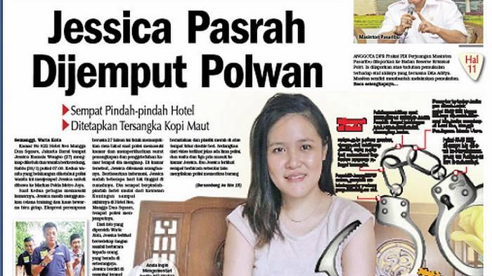 Ternyata Jessica Bukan Bekerja di Bidang Kimia - Wartakotalive.com