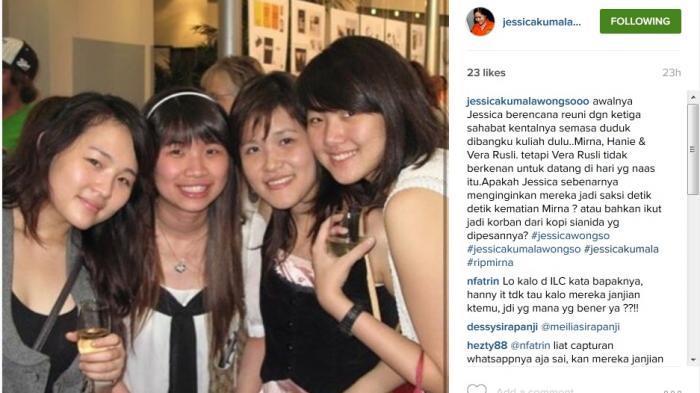 Jessica Cemburu Pada Mirna Salihin yang Punya Kehidupan Lebih Baik ...