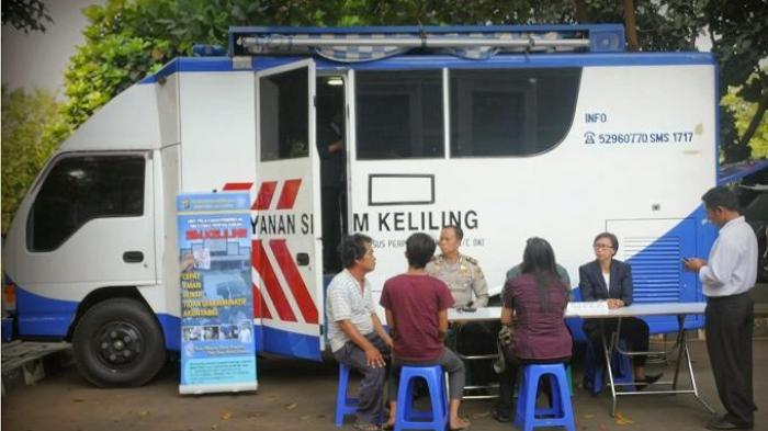 Jam Buka Layanan SIM Keliling Jakarta 15 Mei 2024 di Lima Wilayah ...