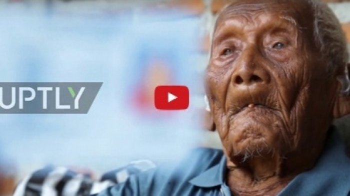 Inilah Mbah Gotho Manusia Tertua di Dunia Asal Sragen - Wartakotalive.com