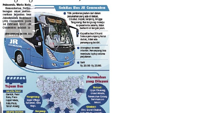 Layanan Bus ini Langsung dari Perumahan ke Pusat Kota Jakarta ...