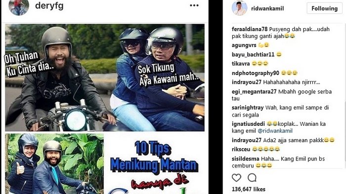 Ridwan Kamil Diketawain dan Diledek Netizen Gara-gara Pasang Foto Ini ...