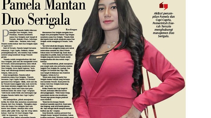 Pamela Safitri Dikecam Manajer Duo Serigala - Wartakotalive.com