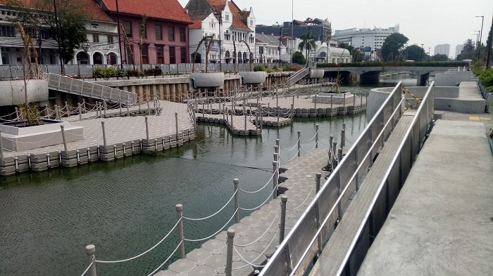 Mengintip Lokasi Revitalisasi Kali Besar di Kawasan Kota Tua ...