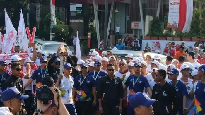 Selama Pawai Obor Asian Games Pertamina Sediakan 81 Tabung Gas di 18 ...