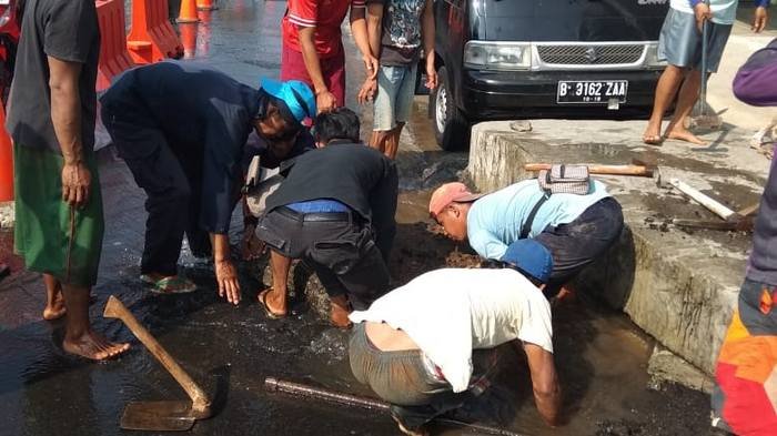 Hujan Intensitas Tinggi Buat Pelayanan PDAM Depok Terganggu, Warga Depok Kecewa - Wartakotalive.com