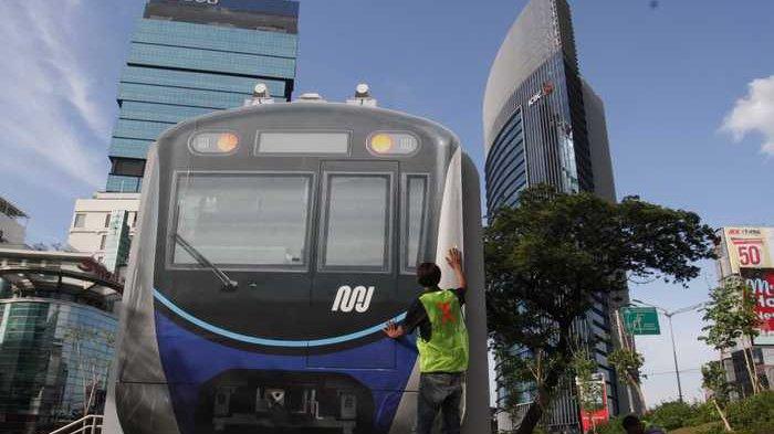 Ada Pembangunan Stasiun MRT Setia Budi, Ruas Jalan Sudirman Arah ...